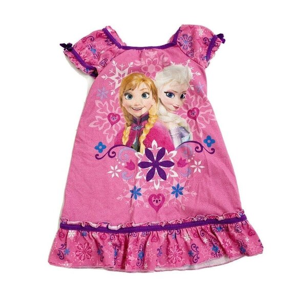 Disney | Pajamas | Disney Store Anna And Elsa Frozen Nightgown | Poshmark
